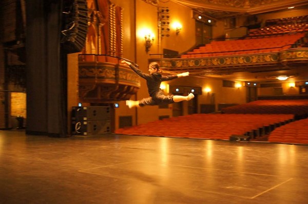 Tiziano Bedetti con Olga Aru, Stella del Balletto di Mosca, a New York