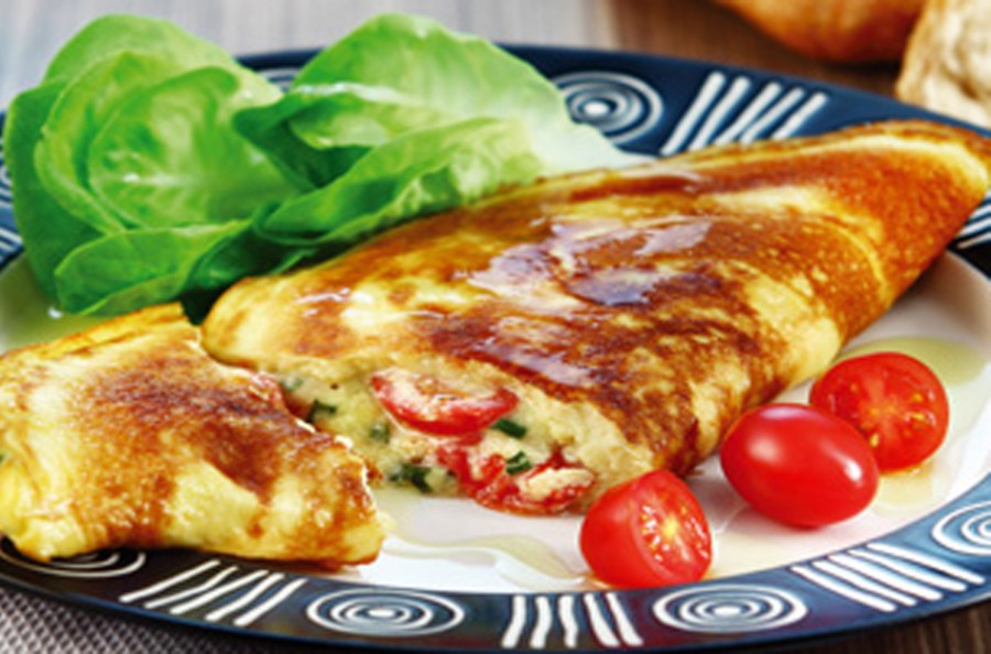 Omelette Caprese